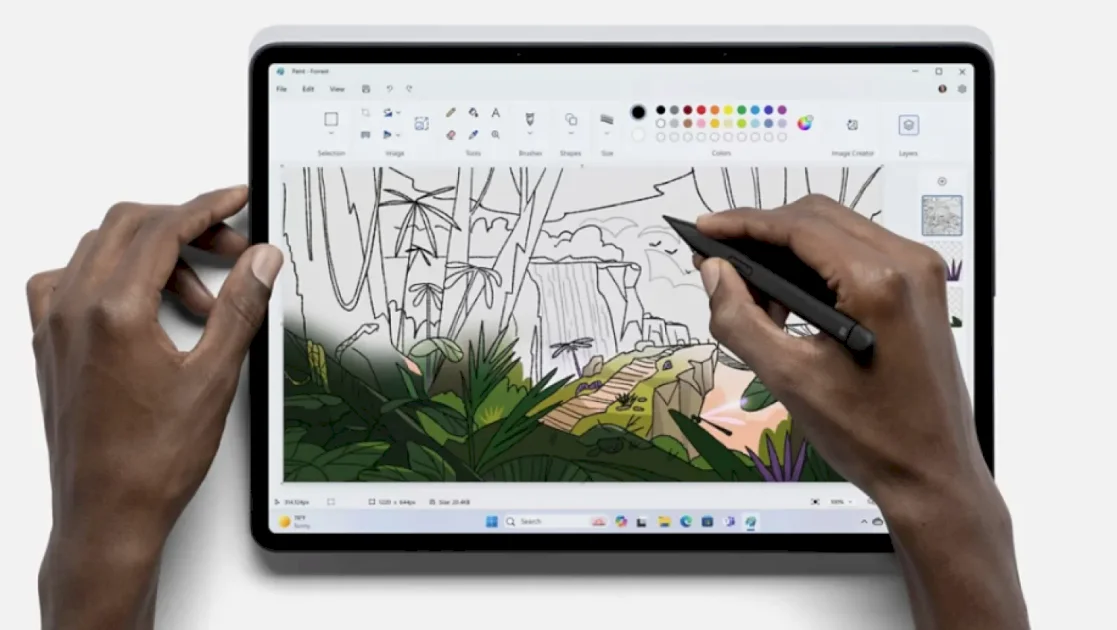 Microsoft Launches Largest Update for Paint Program in Years - Sada ...